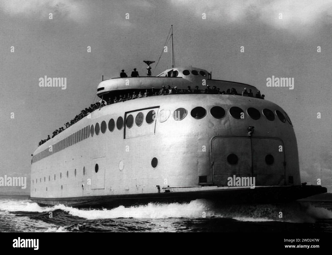 "Kalakala" - Image of the MV Kalakala, a notable ferry that operated in ...