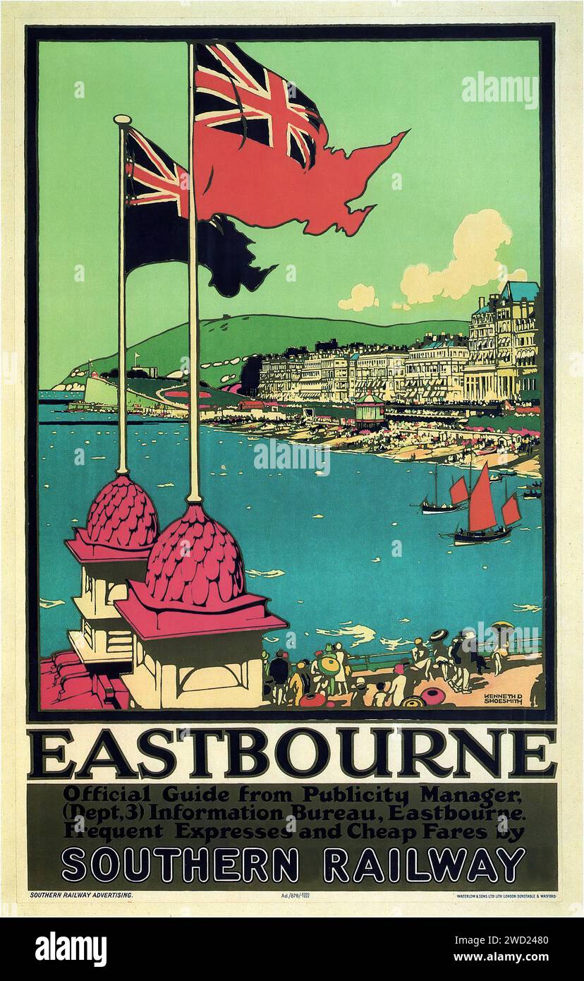 "Kenneth D. Shoesmith, Eastbourne (Southern Railway) 1929" A 1929 ...