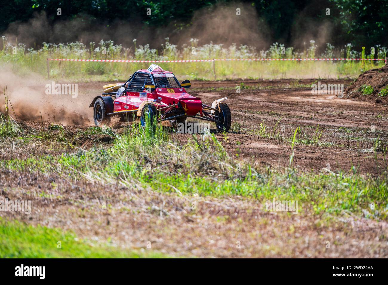 Autocross race. Racing emotions Stock Photo - Alamy