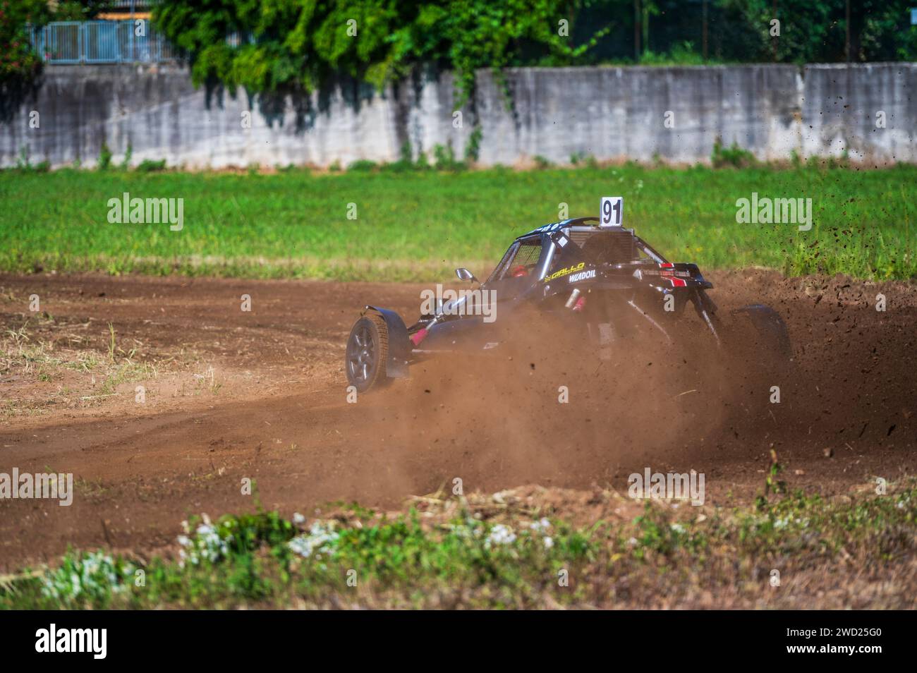 Autocross race. Racing emotions Stock Photo - Alamy