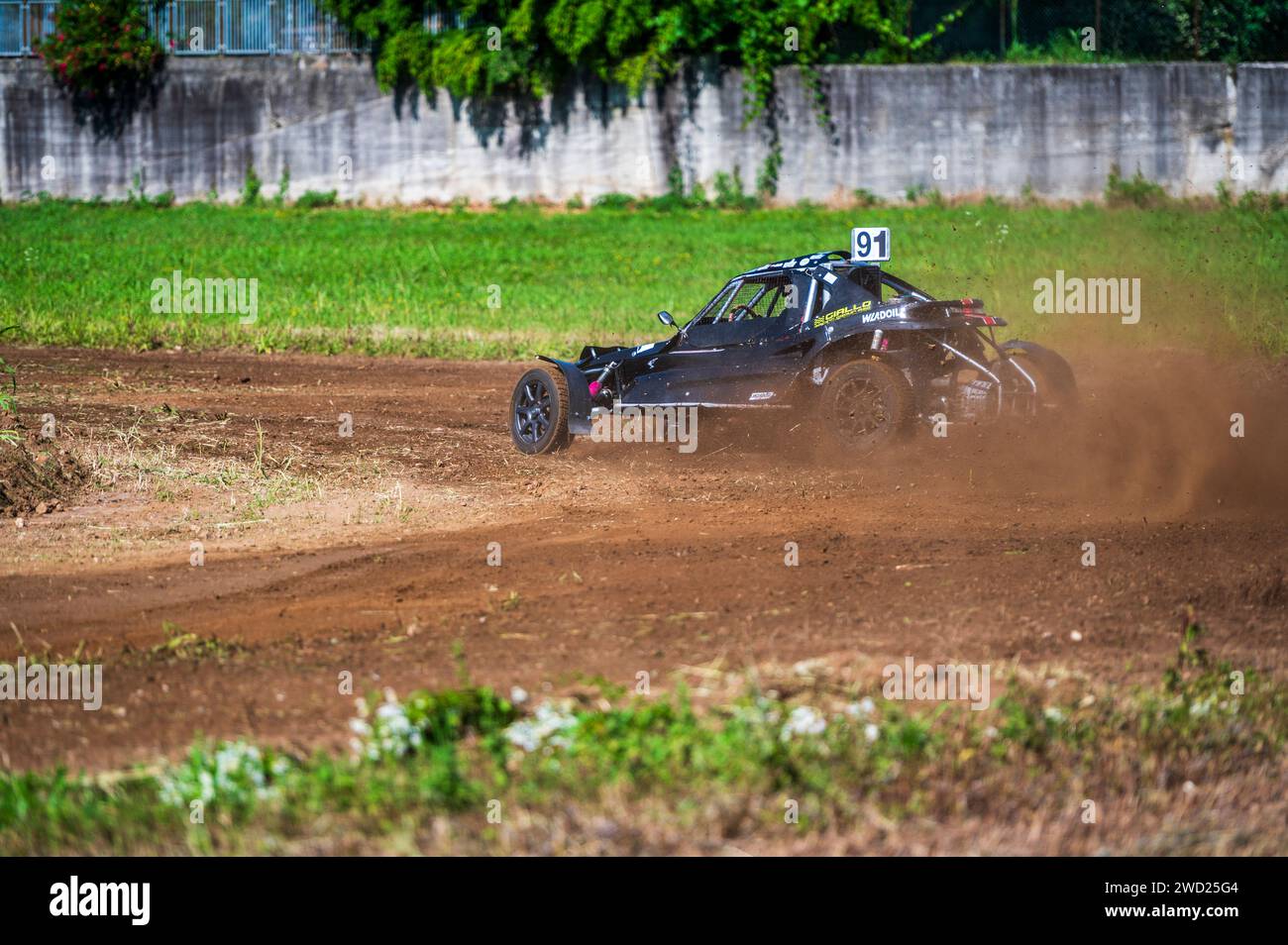Autocross race. Racing emotions Stock Photo - Alamy
