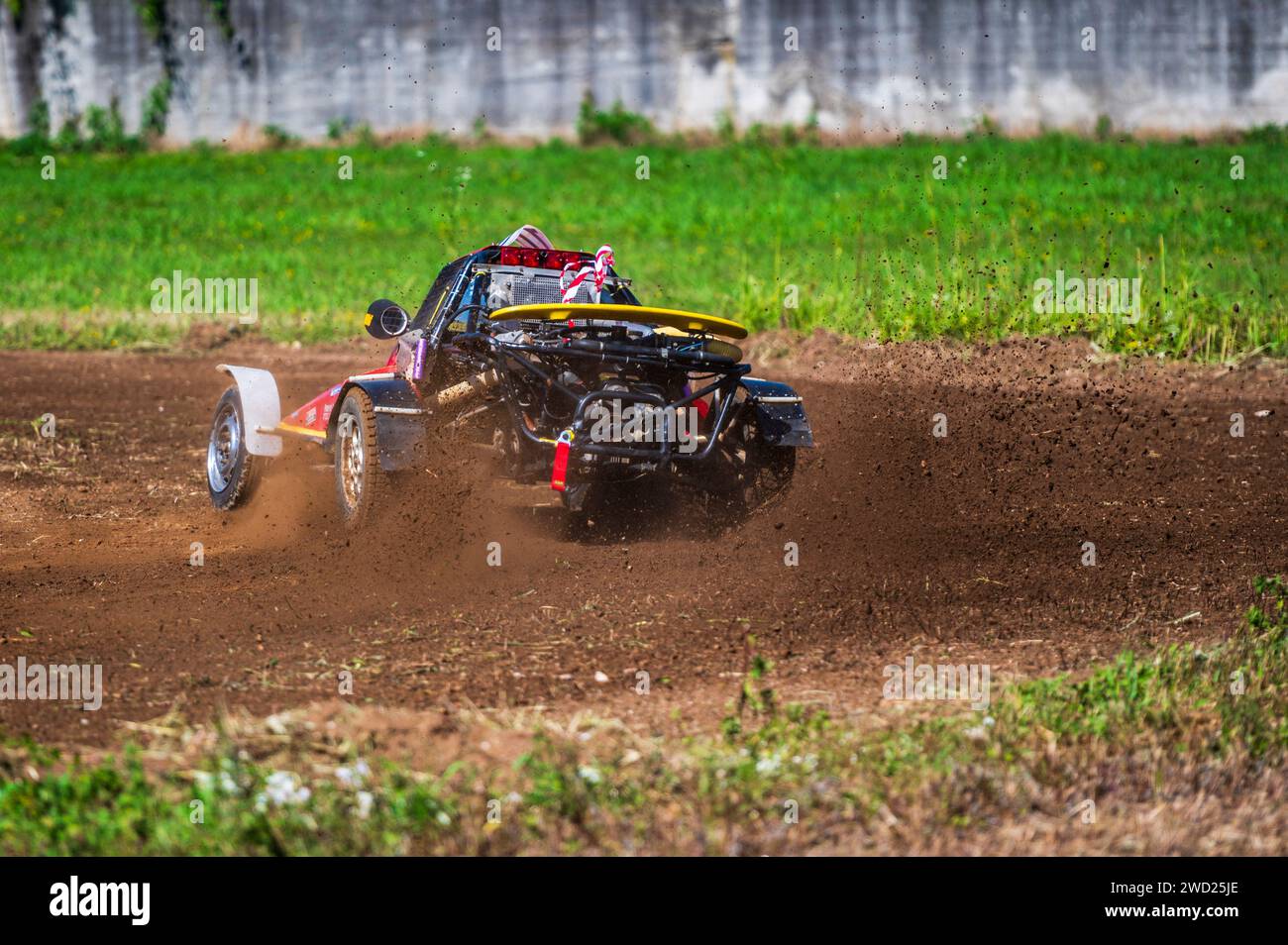 Autocross race. Racing emotions Stock Photo - Alamy