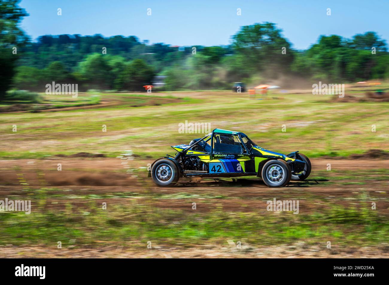 Autocross race. Racing emotions Stock Photo - Alamy