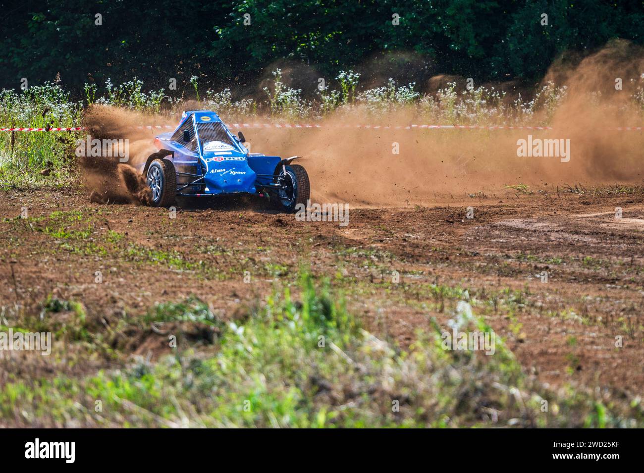Autocross race. Racing emotions Stock Photo - Alamy