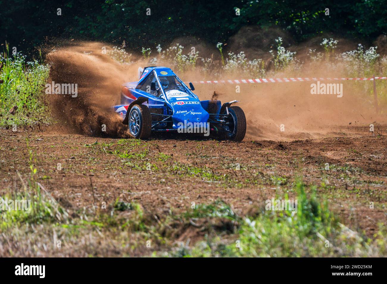 Autocross race. Racing emotions Stock Photo - Alamy