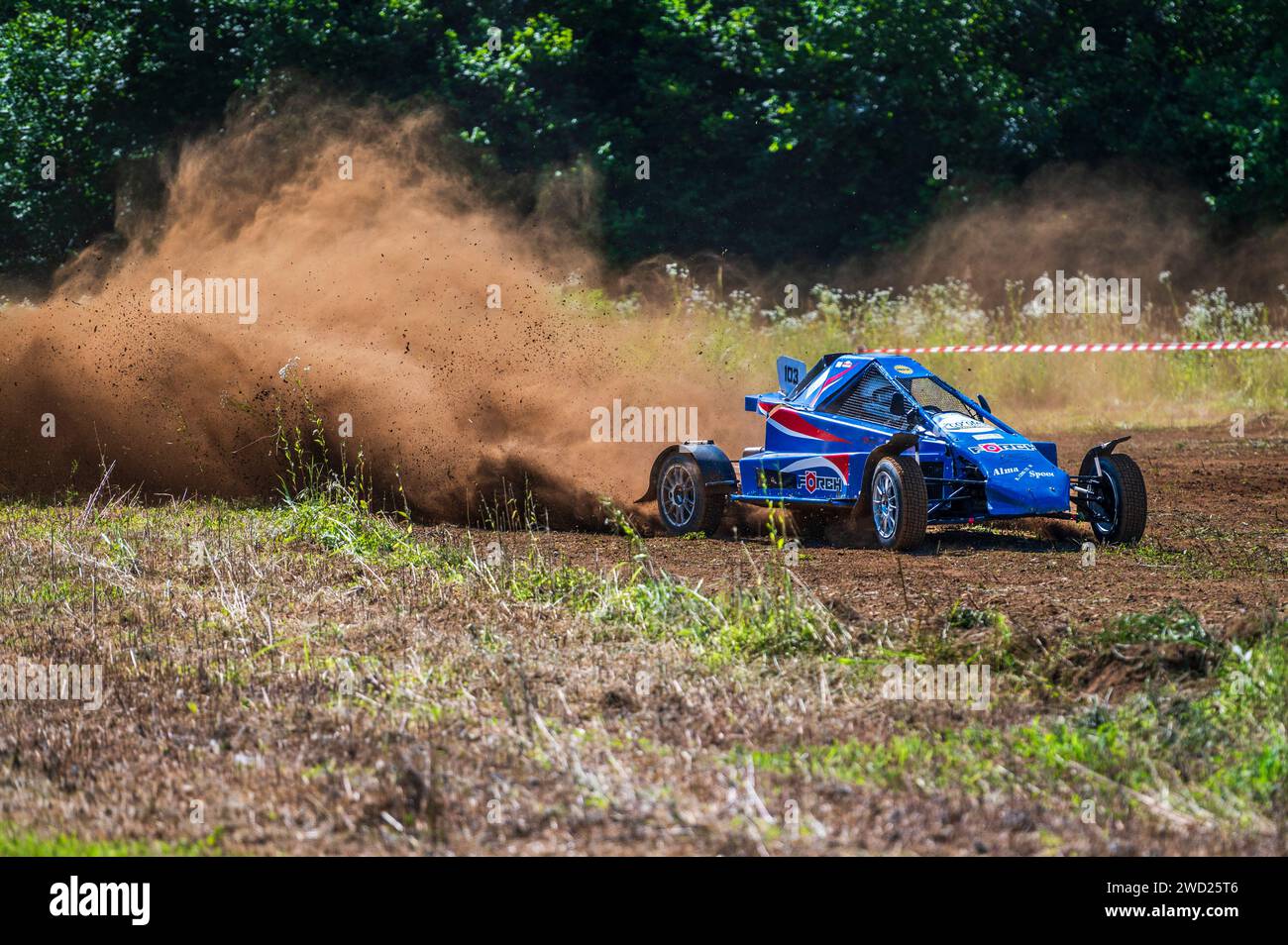 Autocross race. Racing emotions Stock Photo - Alamy
