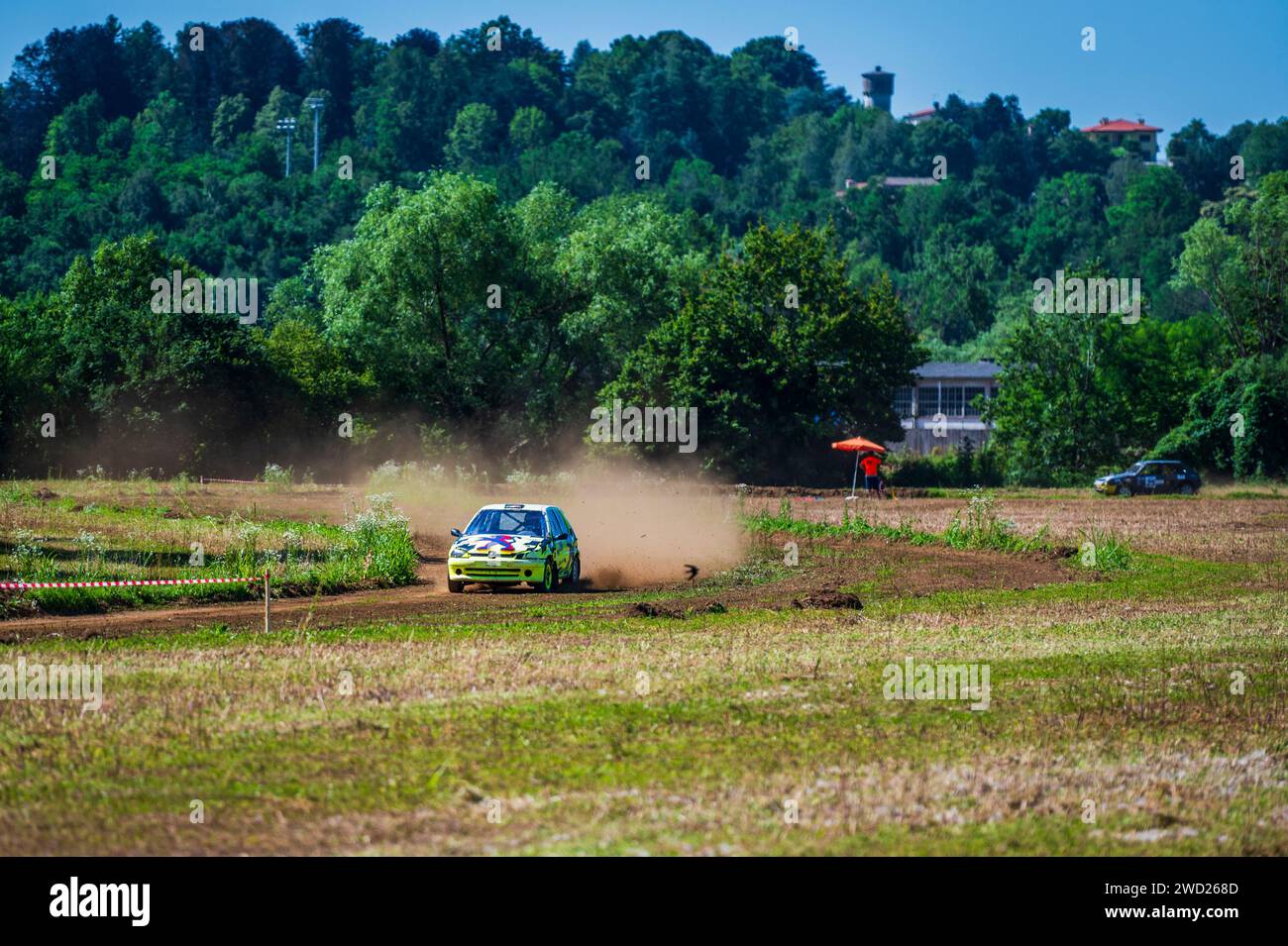 Autocross race. Racing emotions Stock Photo - Alamy