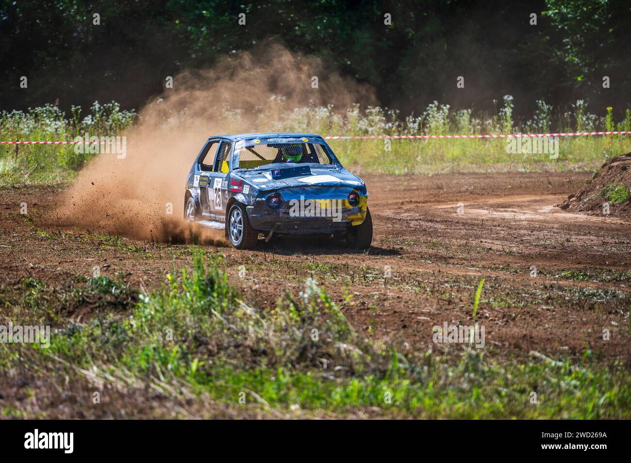 Autocross race. Racing emotions Stock Photo - Alamy