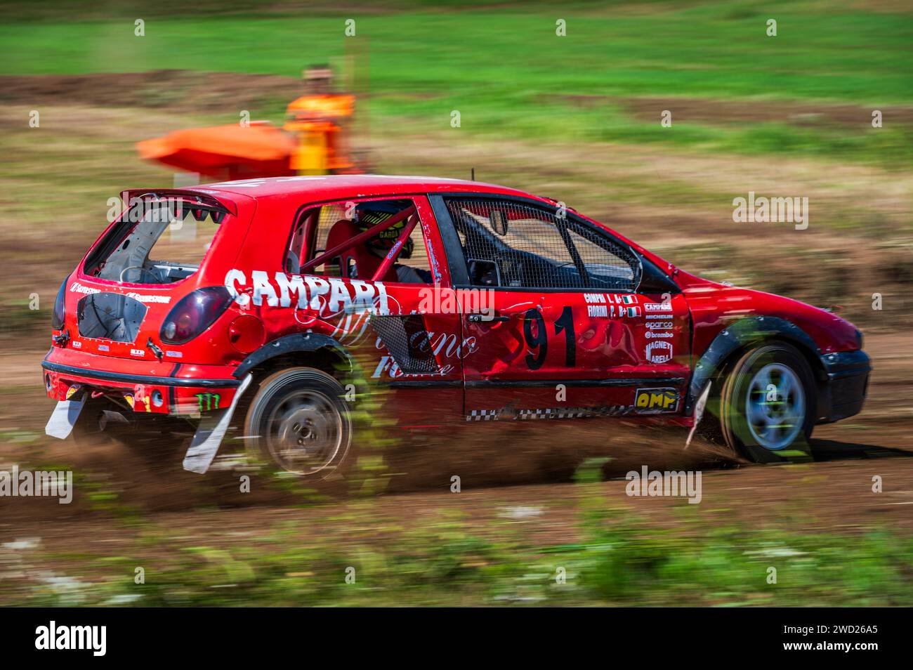 Autocross race. Racing emotions Stock Photo - Alamy