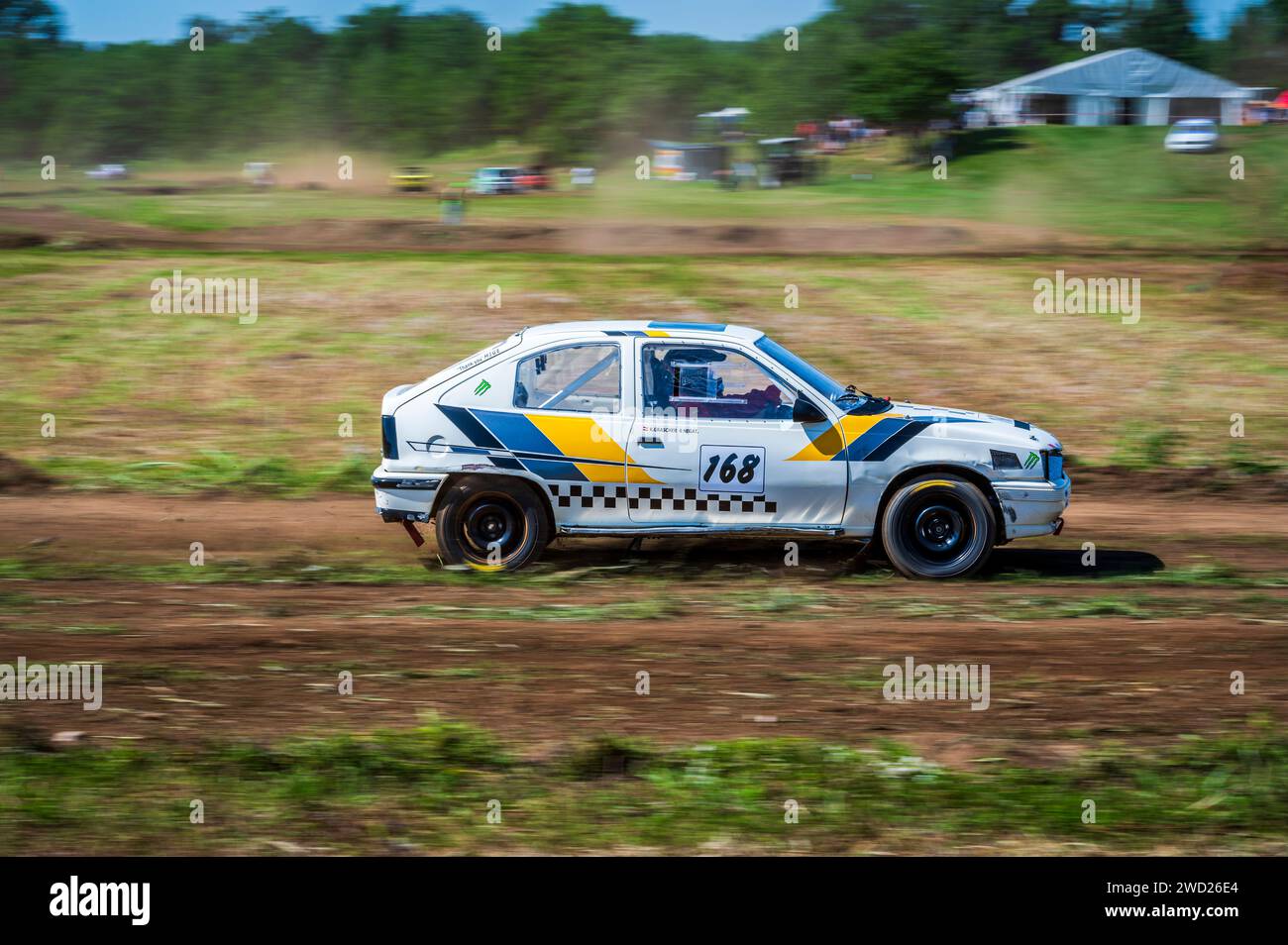 Autocross race. Racing emotions Stock Photo - Alamy