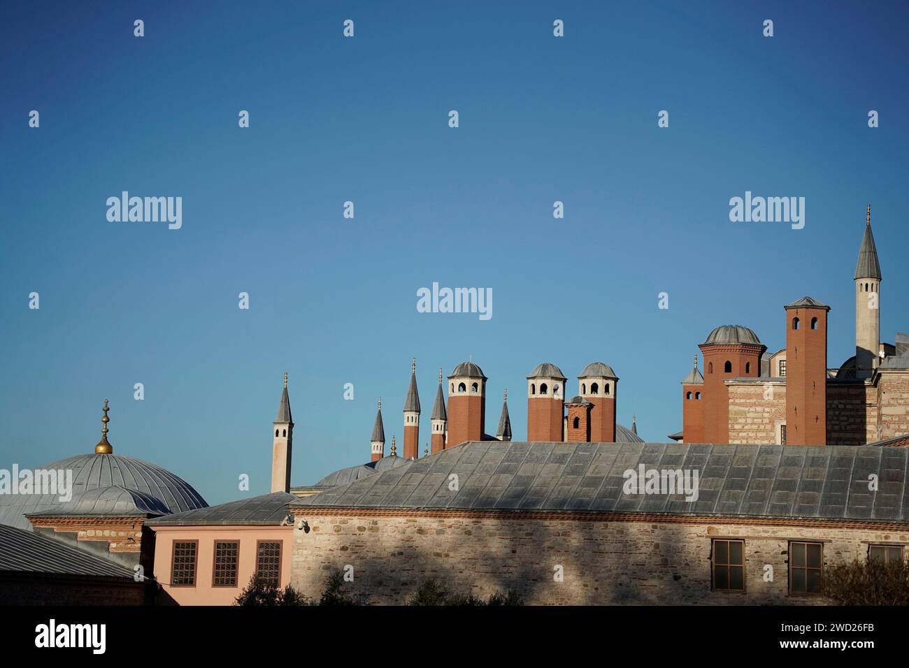An External view of Topkapi Palace Istanbul, Turkey, Ancient Ottoman ...