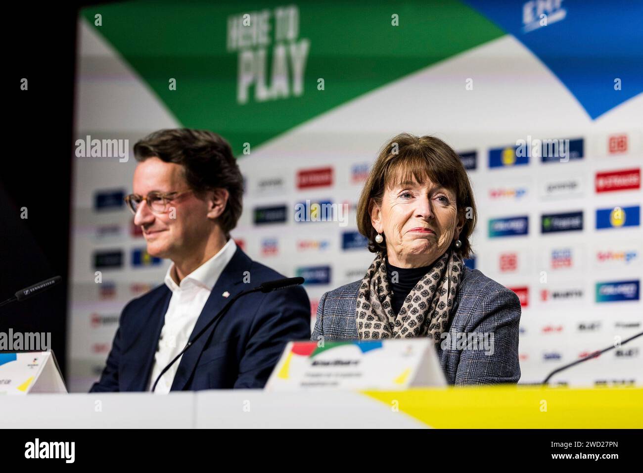 Oberb?rgermeisterin Henriette Reker MEN?S EHF EURO 2024: Pressekonferenz mit Oberb?rgermeisterin ...