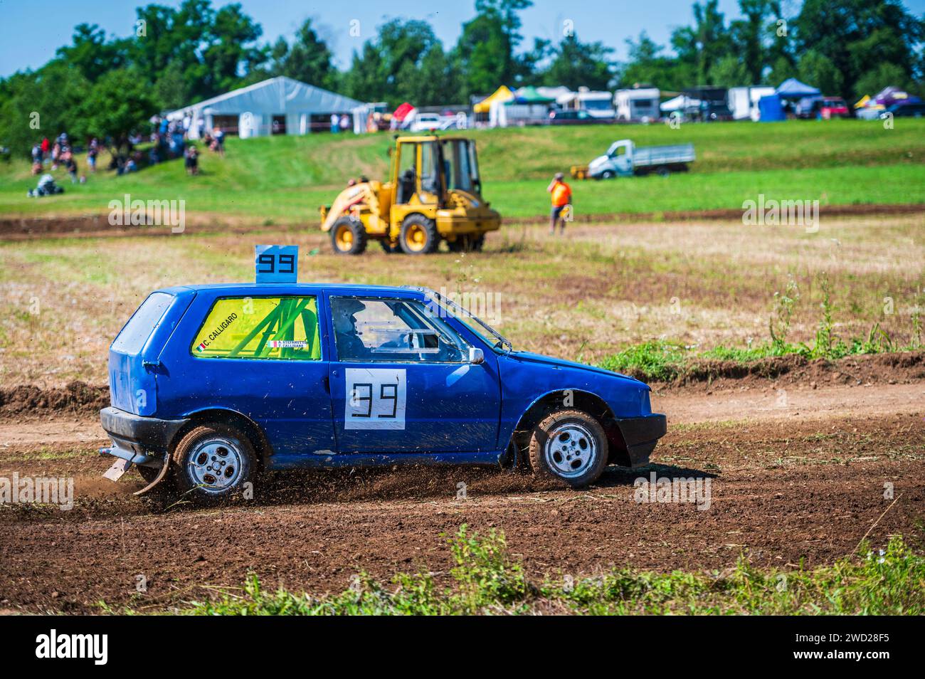Drift driver vector cartoon hi-res stock photography and images - Alamy