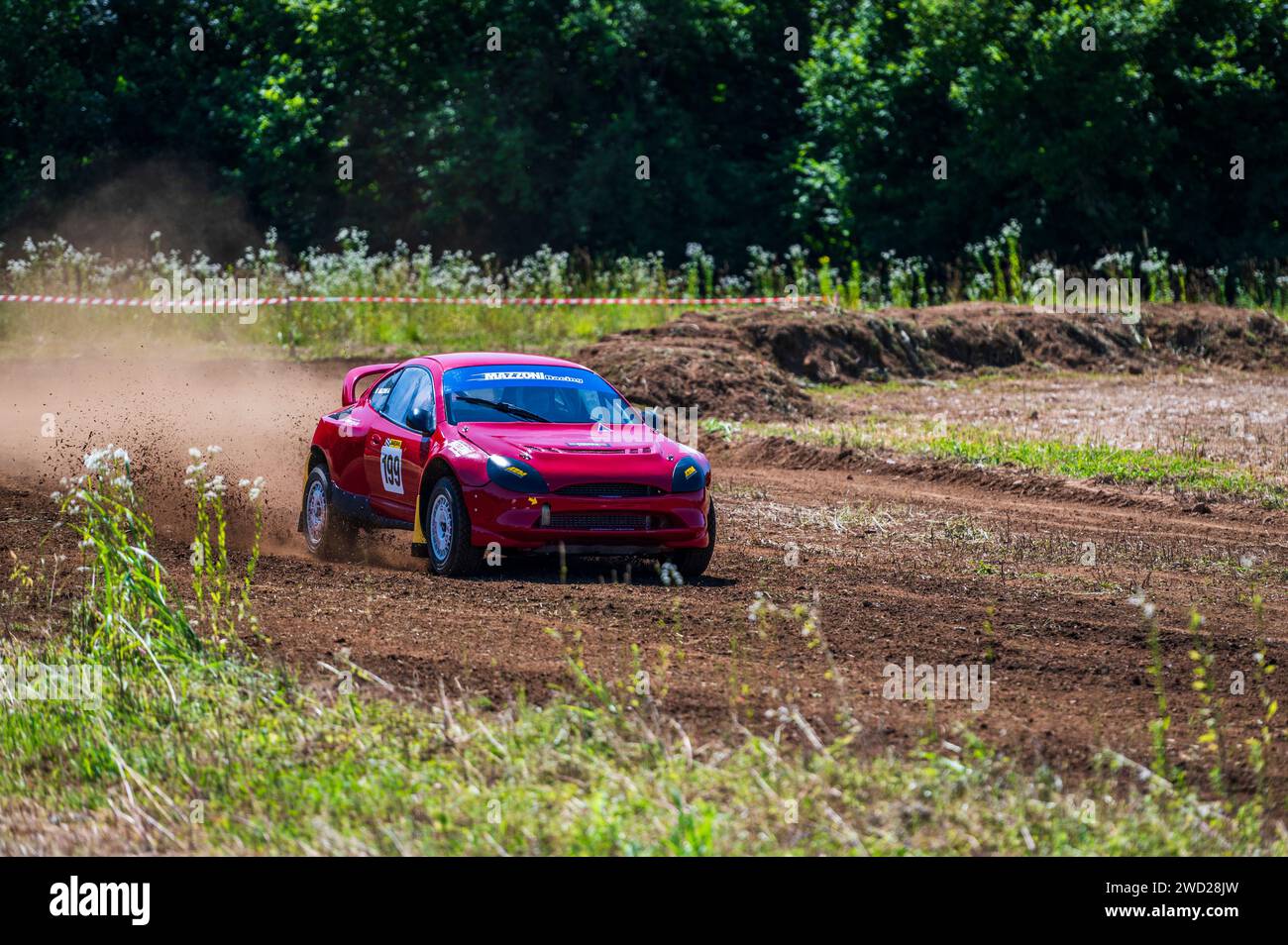 Autocross race. Racing emotions Stock Photo - Alamy