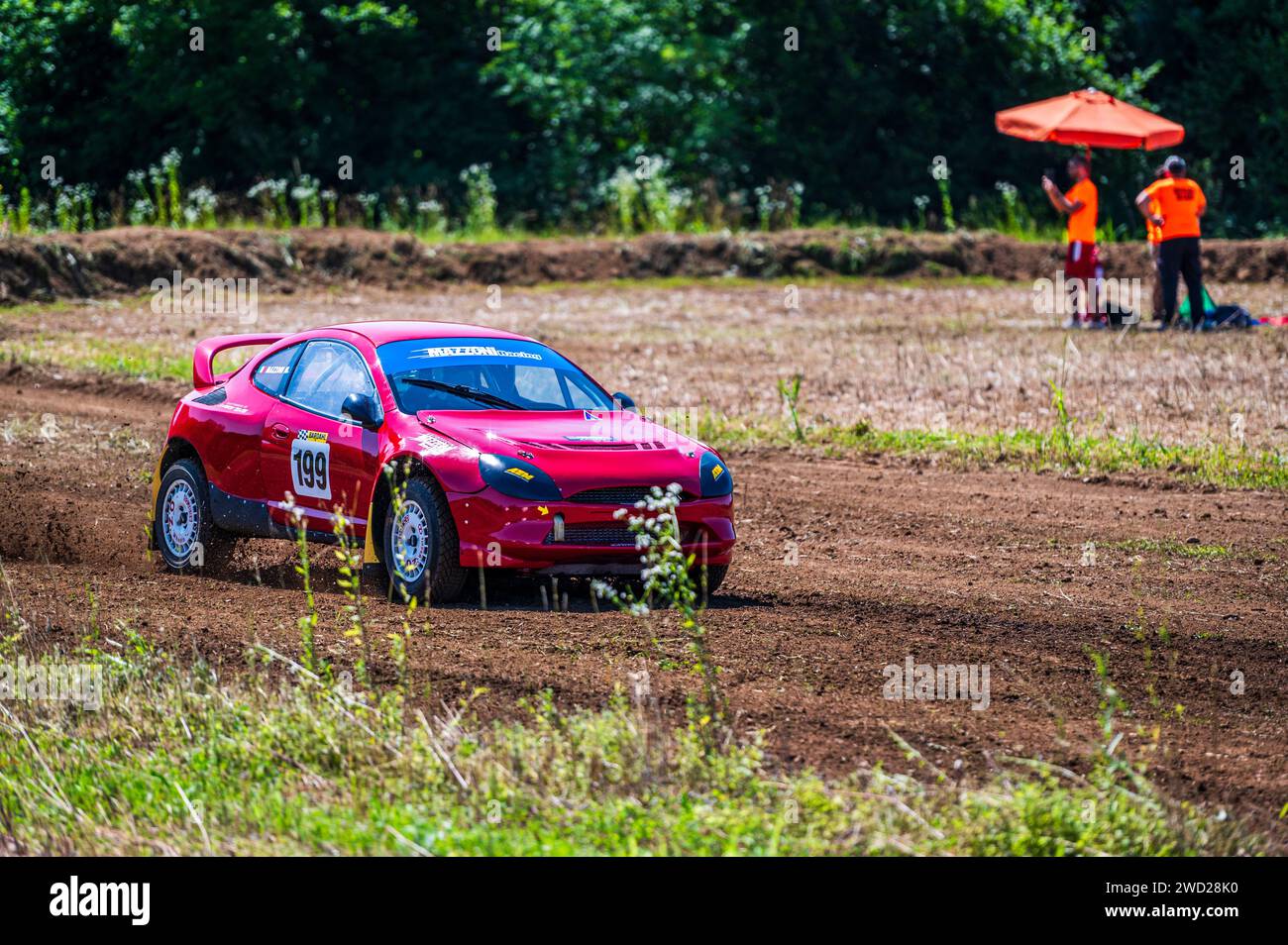 Autocross race. Racing emotions Stock Photo - Alamy