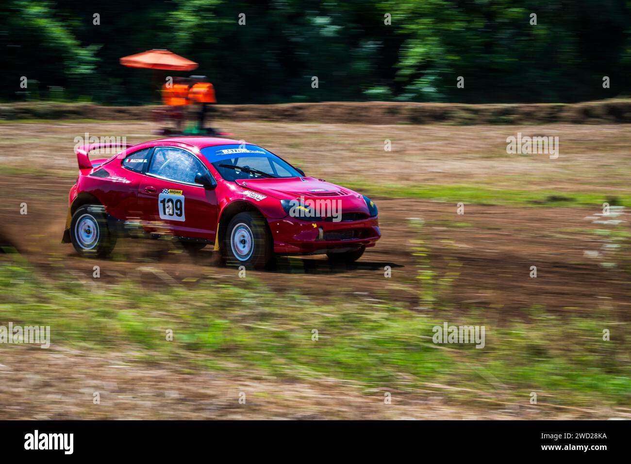 Autocross race. Racing emotions Stock Photo - Alamy