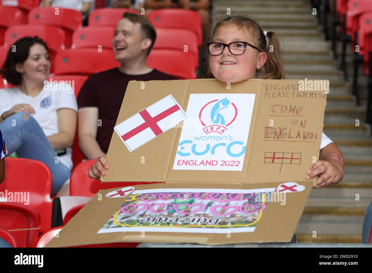 UEFA Women's Euro Final 2022 England v Germany at Wembley Stadium ...