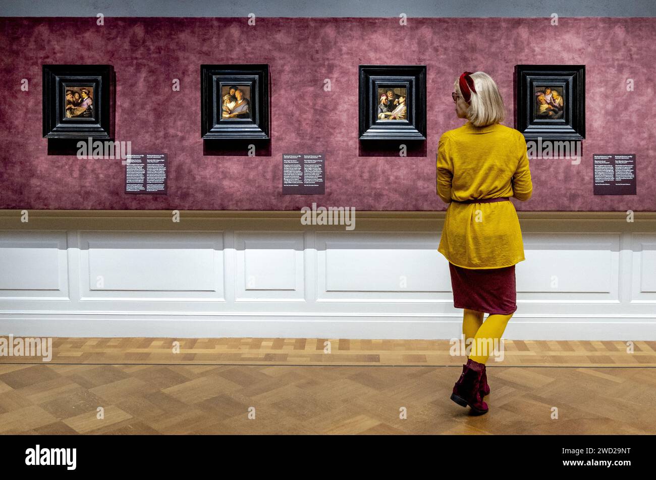 LEIDEN - Rembrandt's works refer to four senses during the press ...