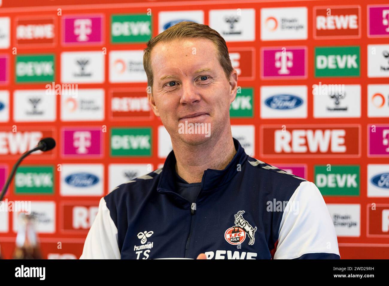 Timo Schultz (Trainer 1. FC K?ln) MEN?S EHF EURO 2024: Pressekonferenz mit Oberb?rgermeisterin ...