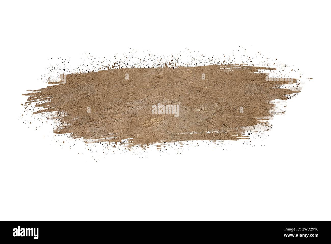 mud splash isolated on white background Stock Photo - Alamy