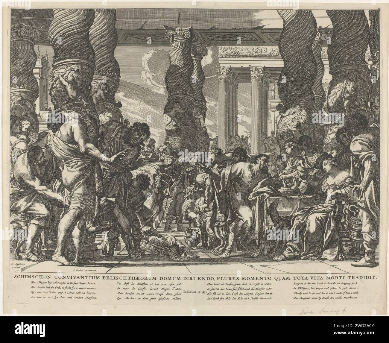 SIMSONSONS DOOD, DANCUCKER DANCKERS (POSSIBLY), AFTER Franis Tortebrate ...