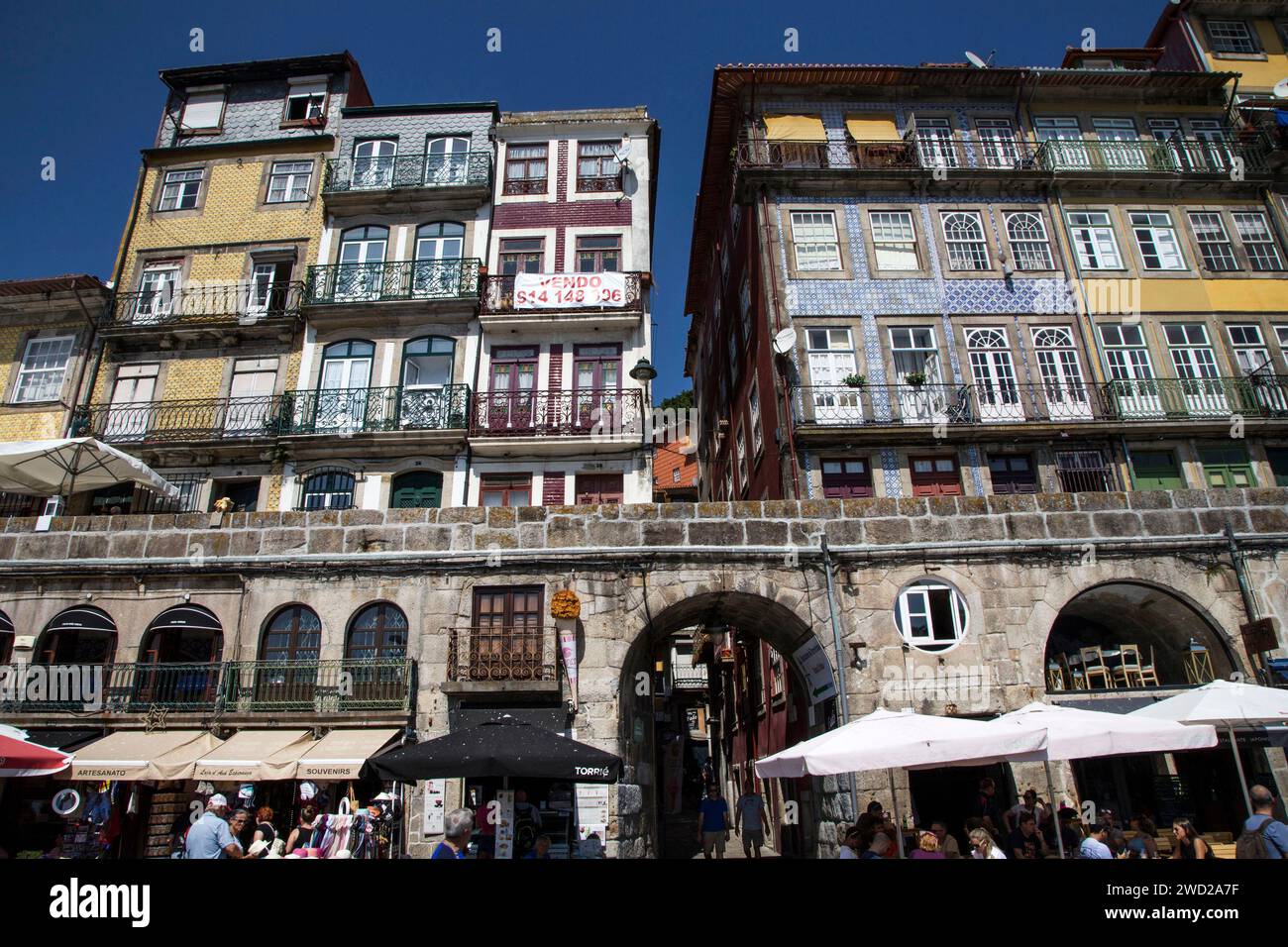 Porto, River Walk Stock Photo - Alamy