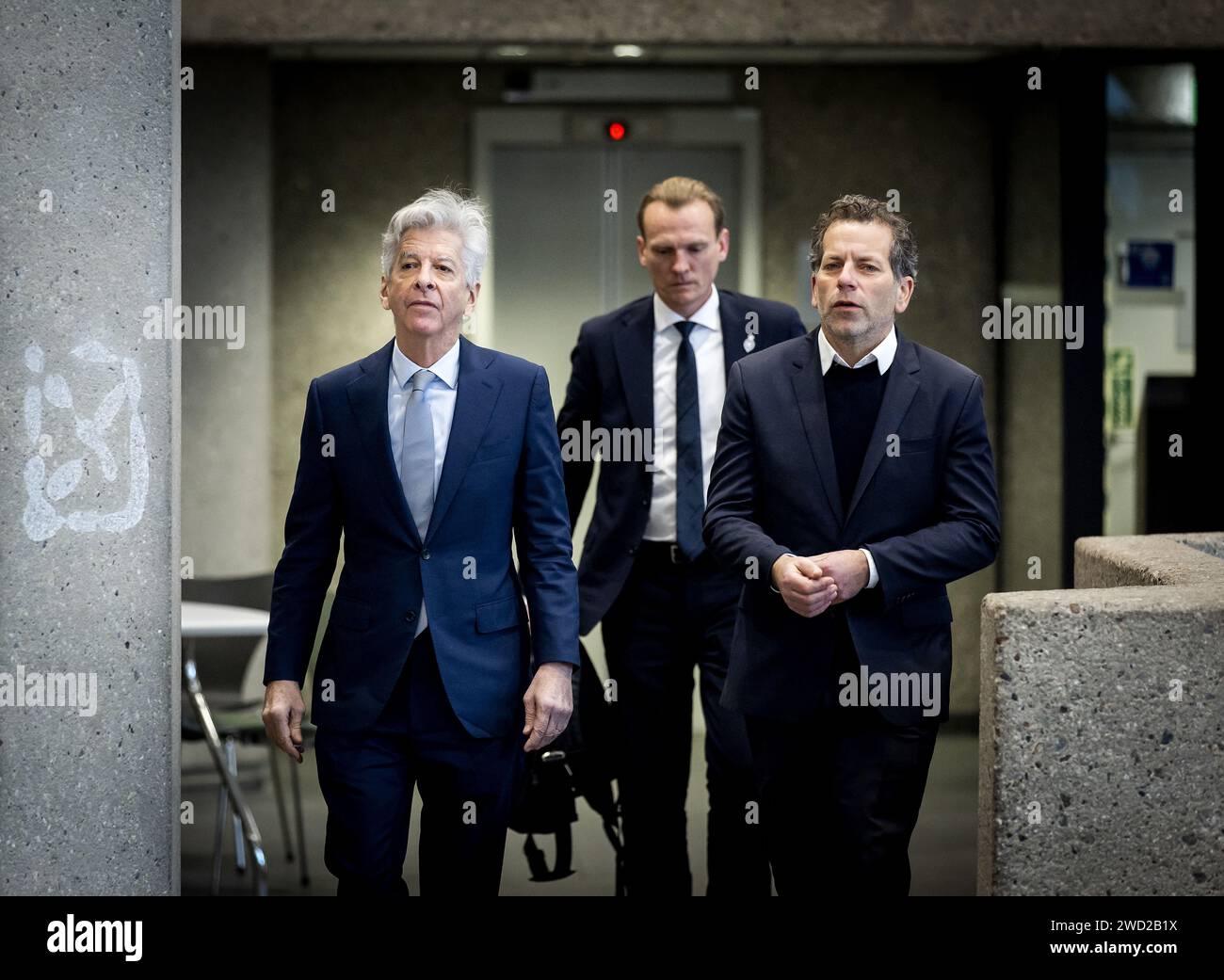 THE HAGUE - Informer Ronald Plasterk arrives for a conversation with ...