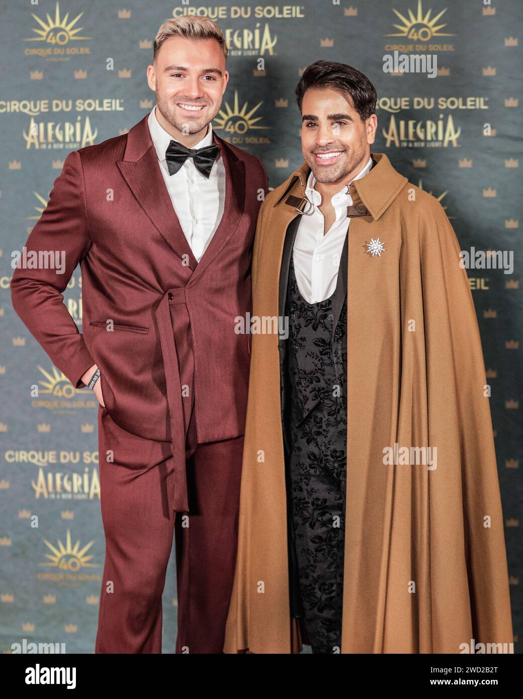 London, UK. 17th Jan, 2024. Dr. Ranj Singh and partner arriving for the ...