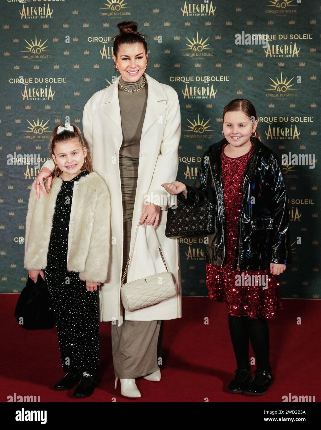 London, UK. 17th Jan, 2024. Imogen Thomas arriving for the European ...