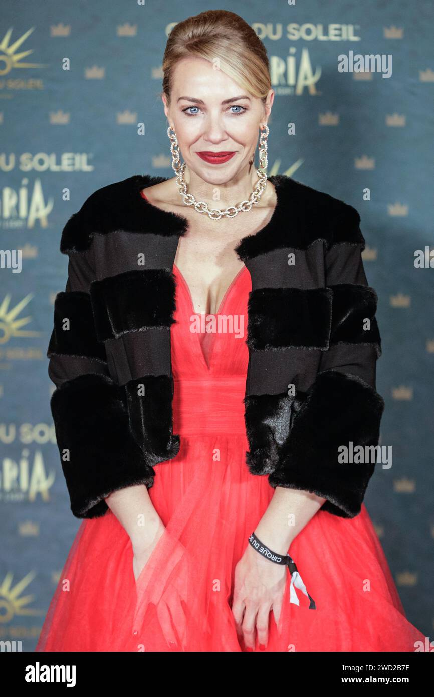 London, UK. 17th Jan, 2024. Laura Hamilton arriving for the European ...