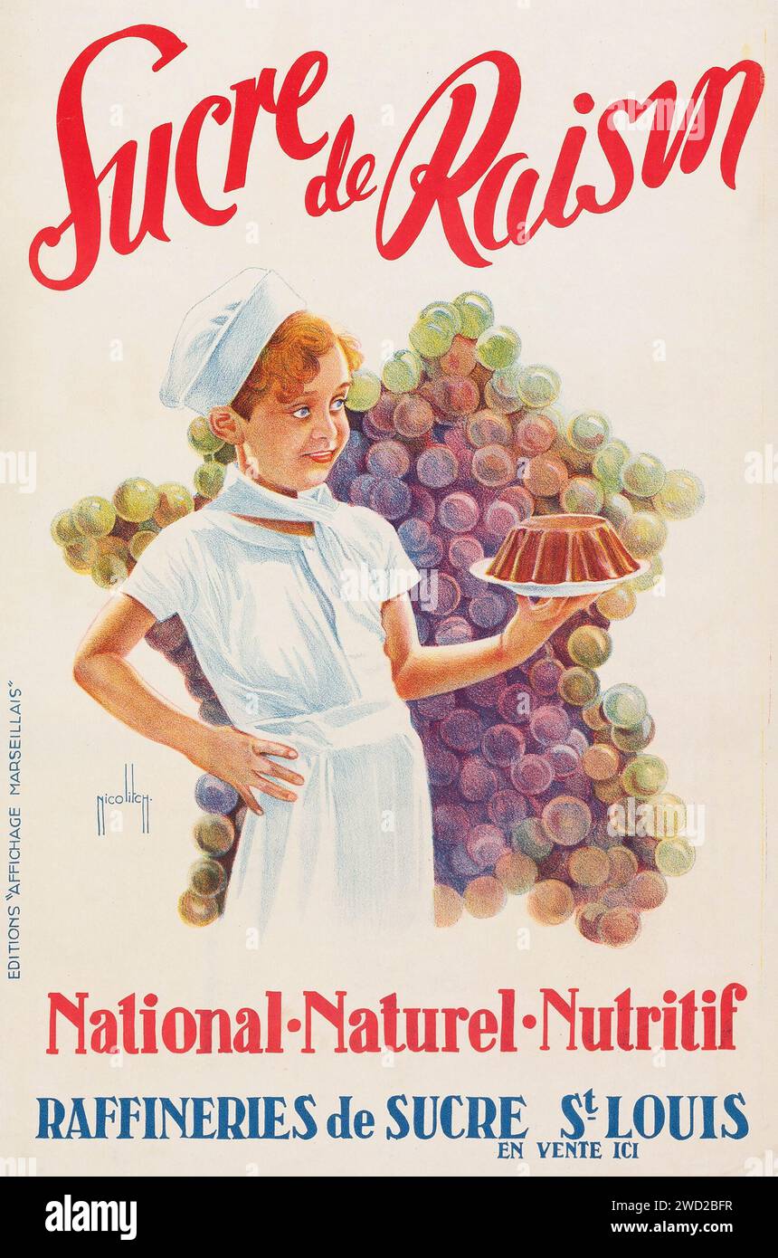 Old french advertising hi-res stock photography and images - Alamy