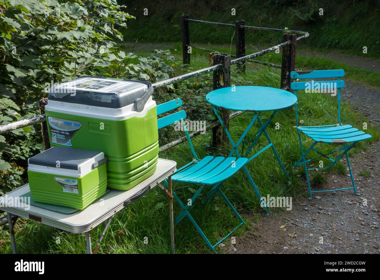 Honesty Box Cafe With Seating at Glenthorne Cliffs On The South West ...