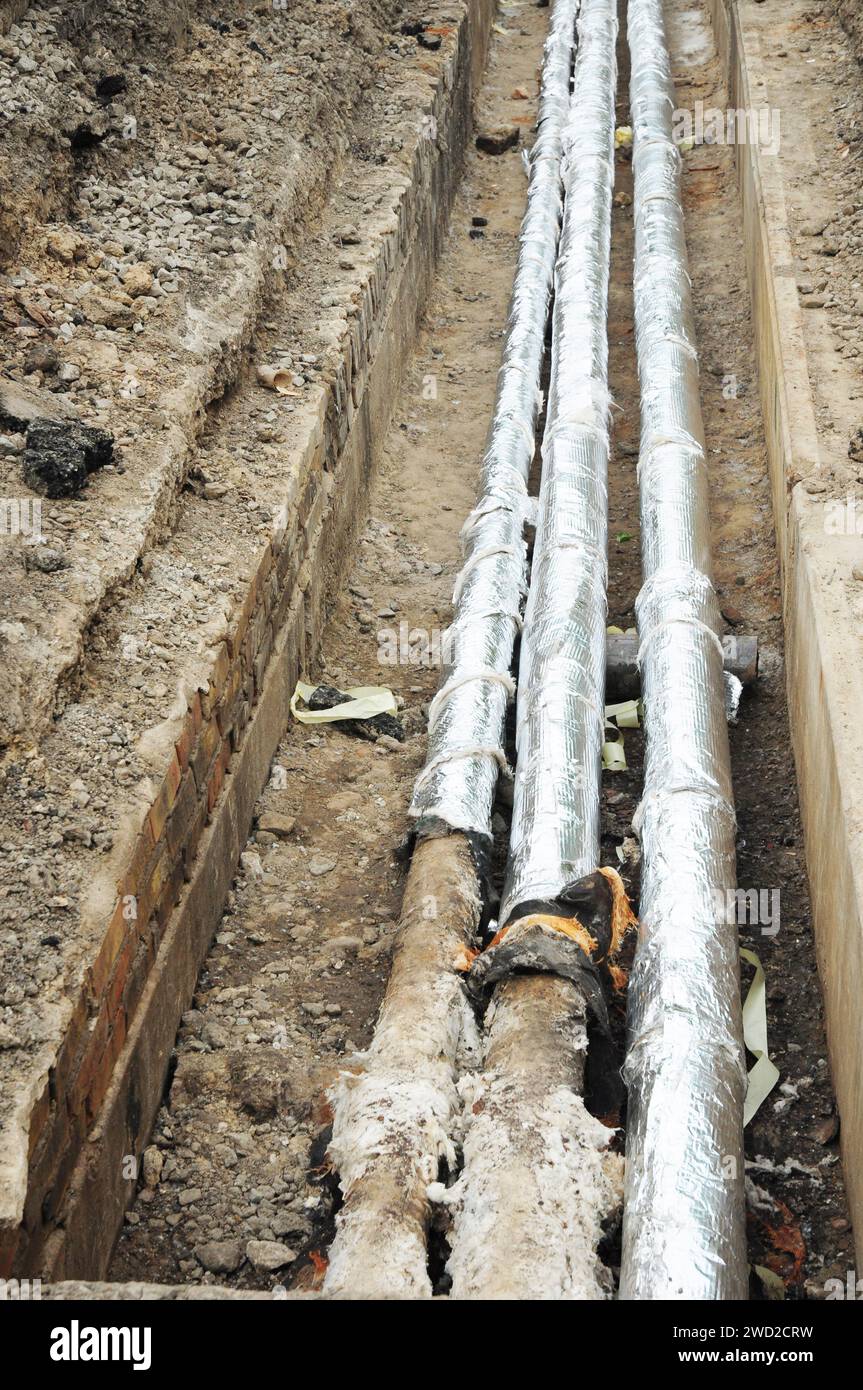 Hot pipe insulation hi-res stock photography and images - Alamy