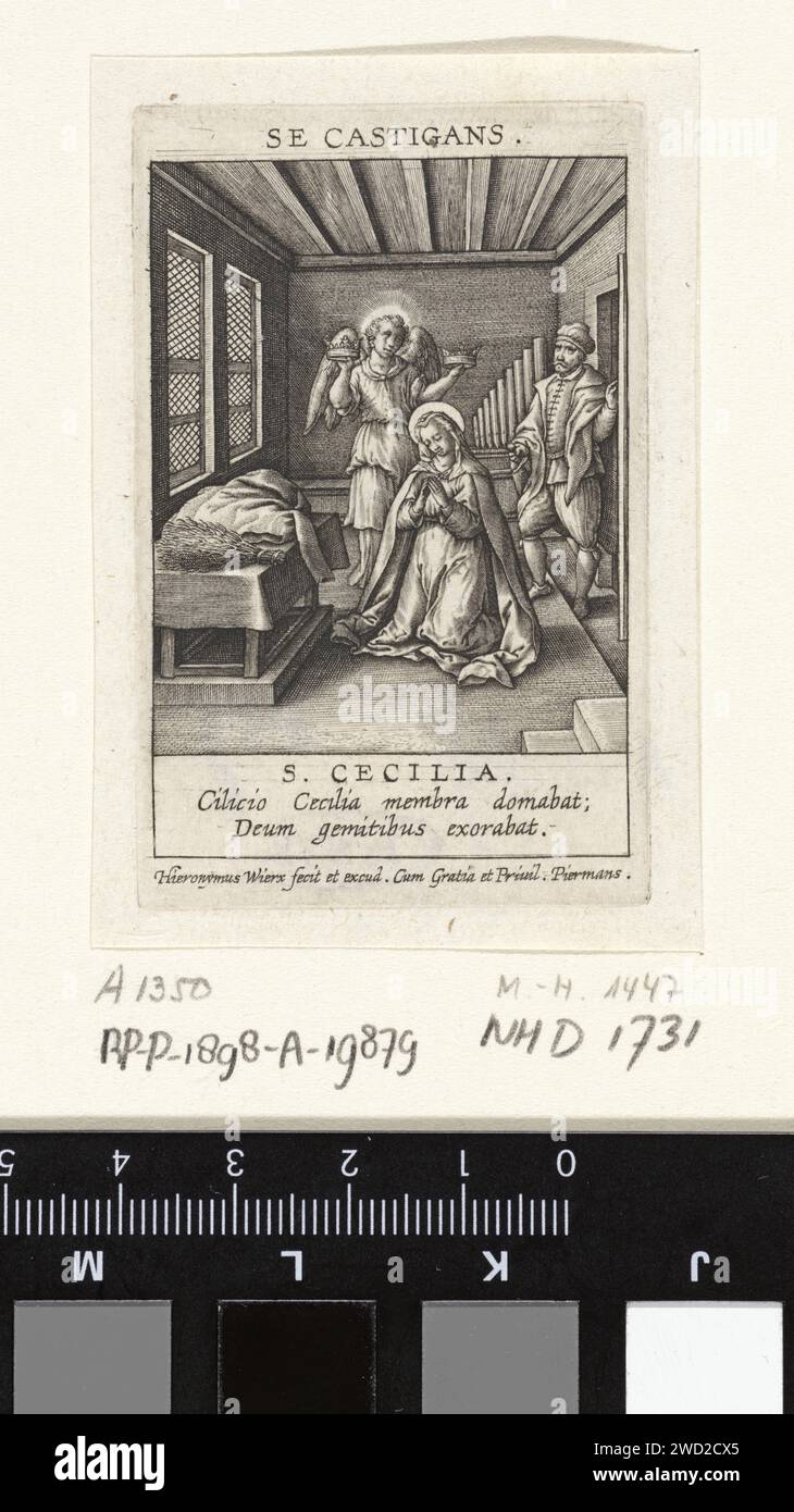 Virtue of those who champes themselves, Hieronymus Wierix, 1563 ...