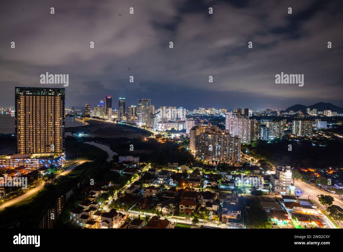 Panorama komtar building architecture hi-res stock photography and ...