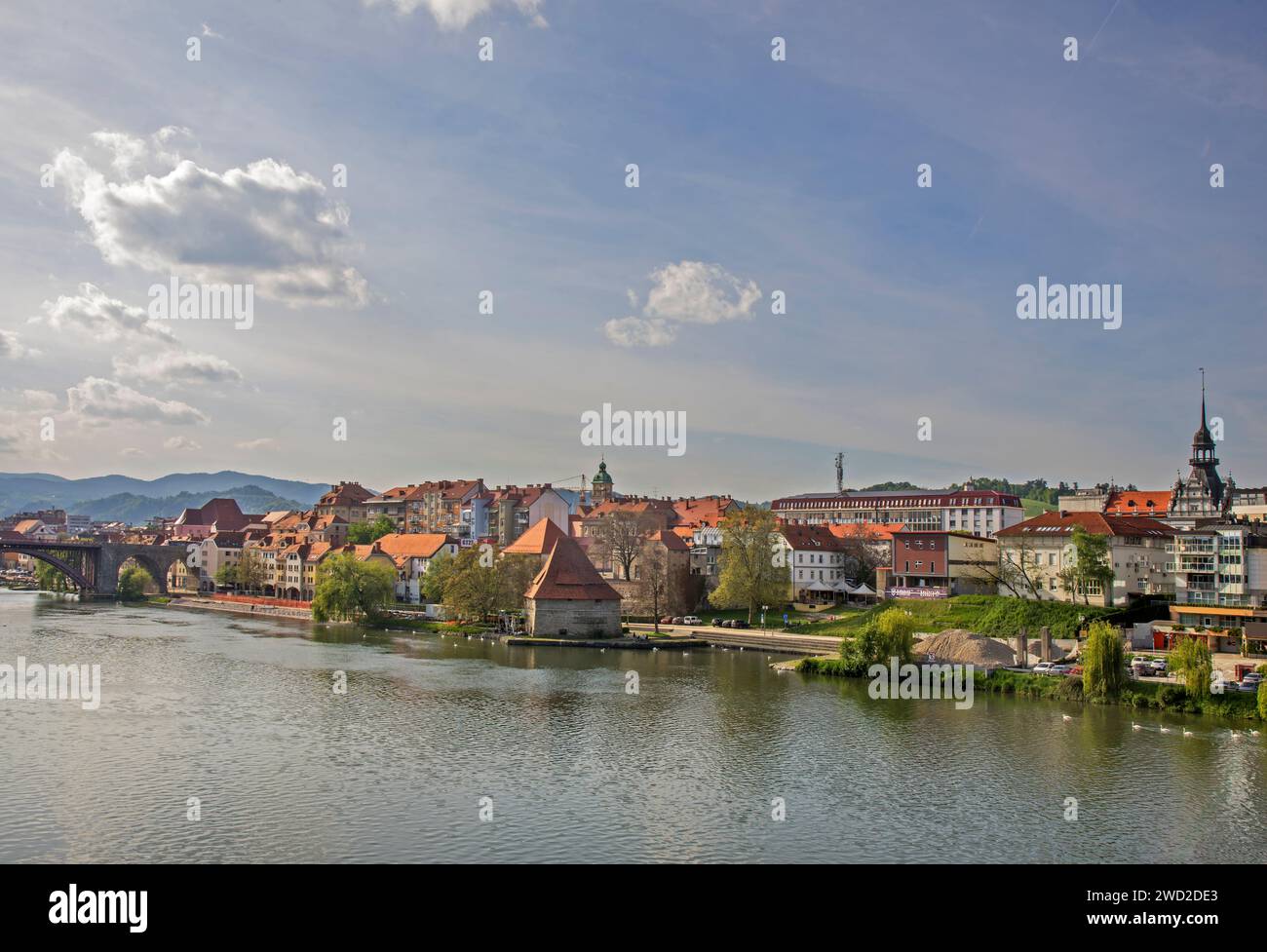 Maribor riverside old town hi-res stock photography and images - Alamy