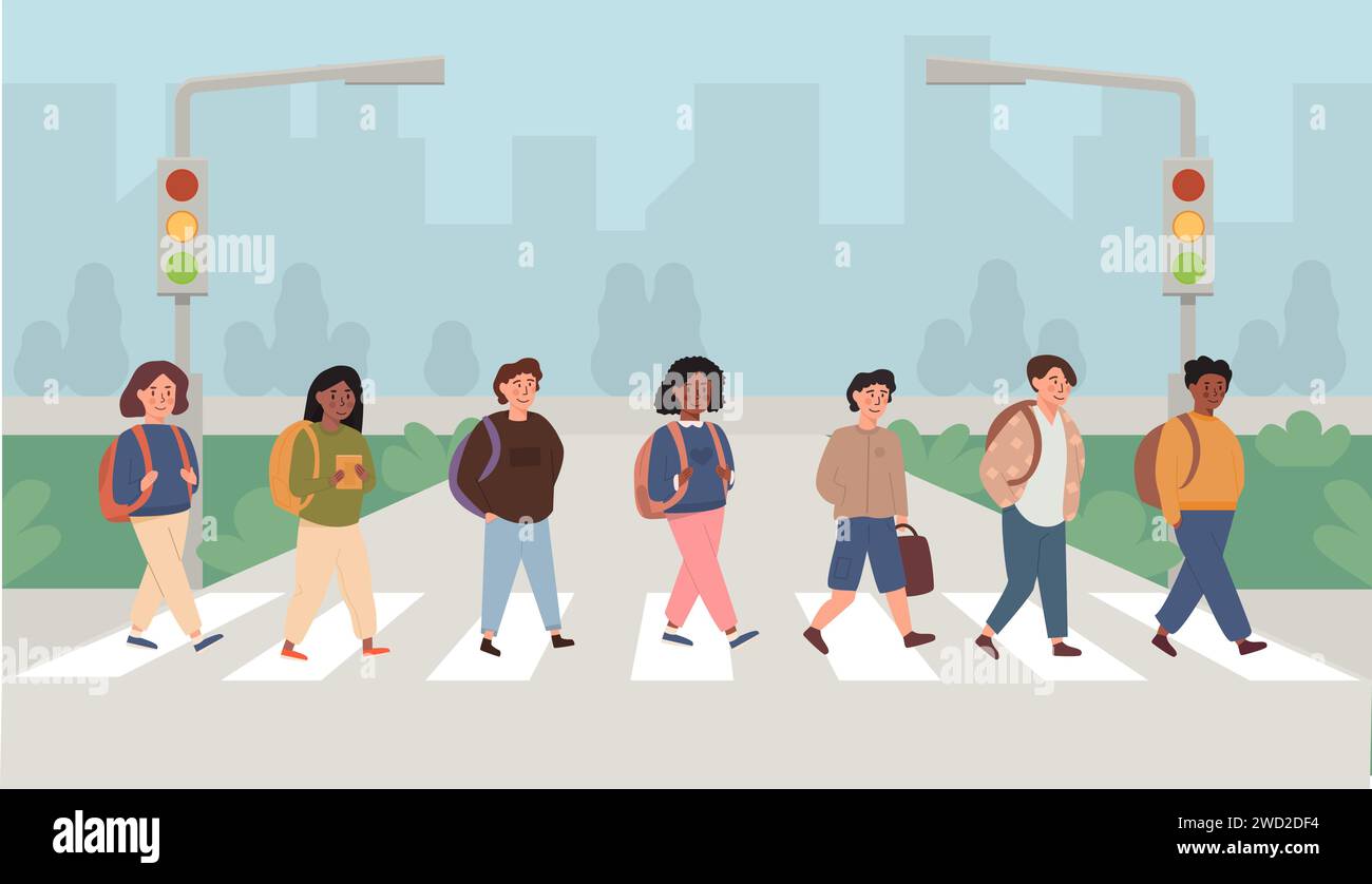 Safety Rules For Crossing The Street at Paige Brown blog