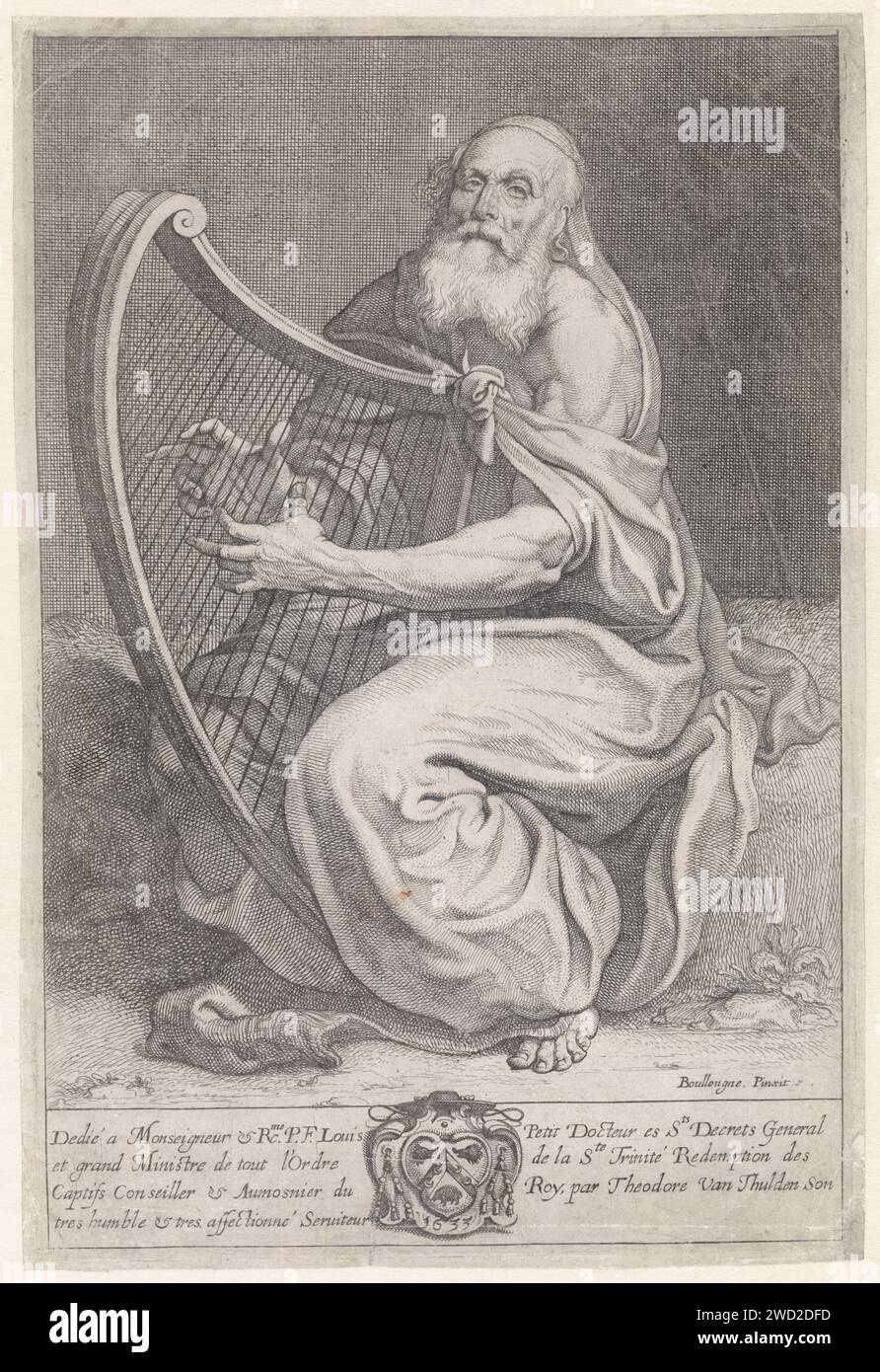 David with harp boulogne hi-res stock photography and images - Alamy