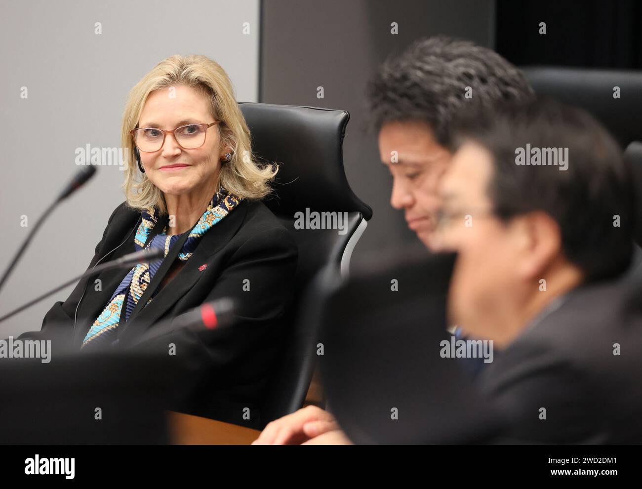 Tokyo, Japan. 18th Jan, 2024. Nobel Peace Prize winning NGO ...