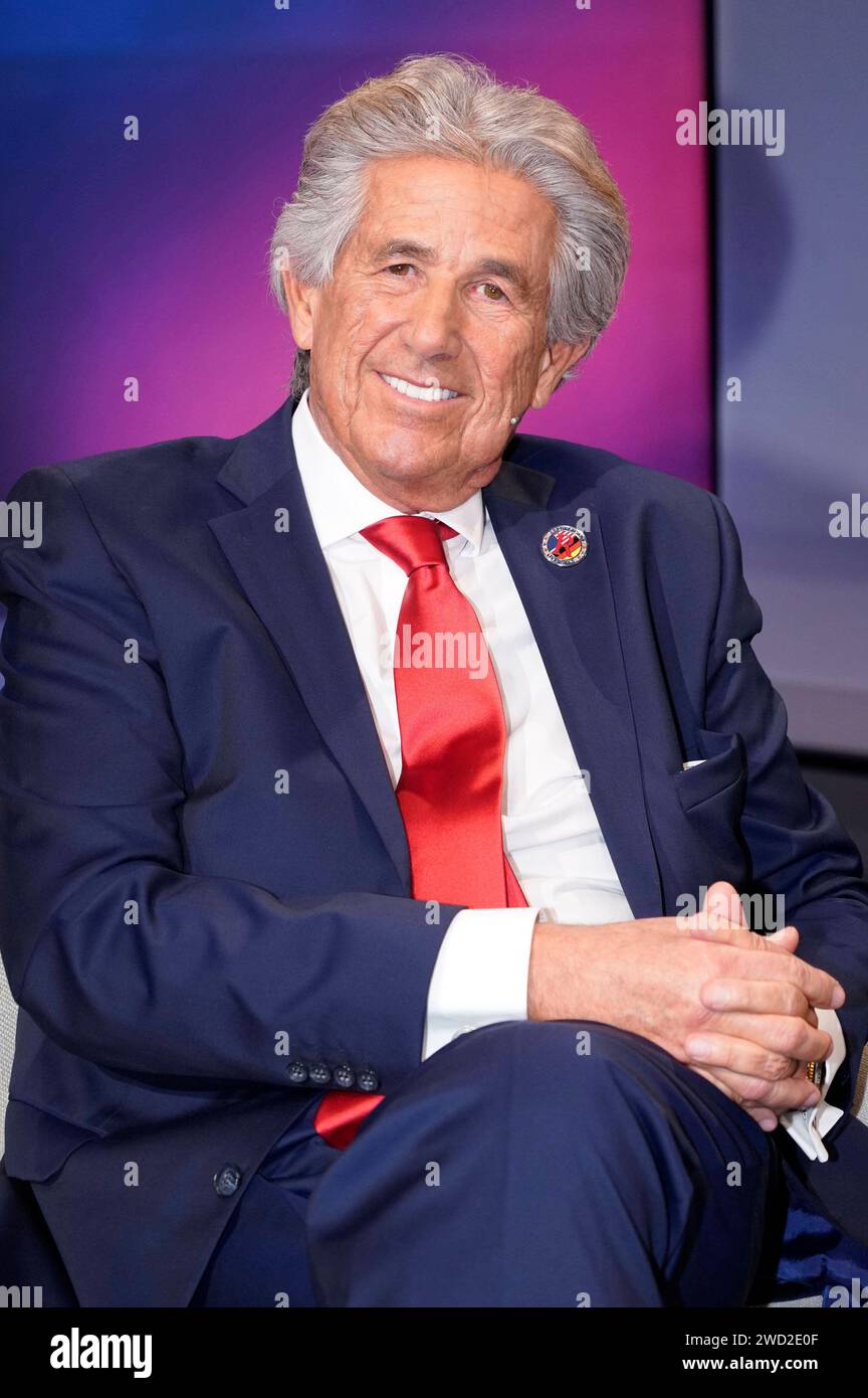 George Weinberg in der ARD-Talkshow maischberger im Studio Berlin ...