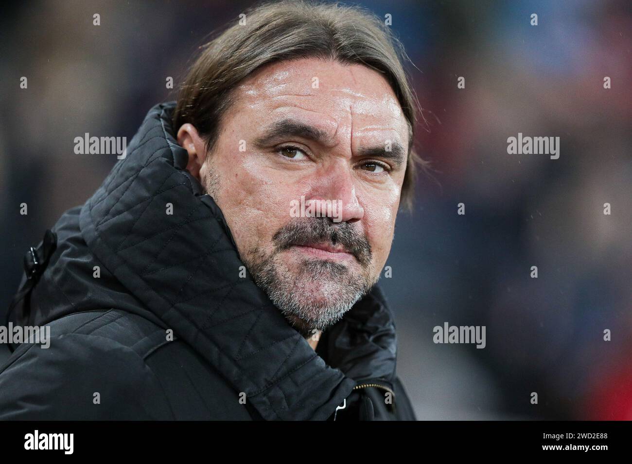 Manager of Leeds United, Daniel Farke - Sunderland v Leeds United, Sky ...