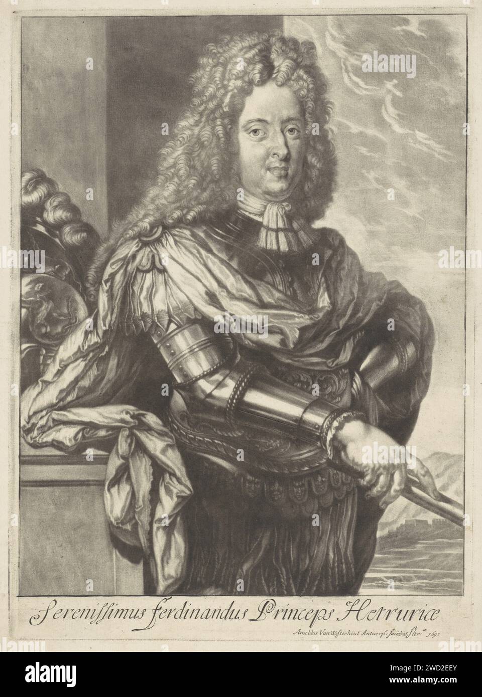 Portrait of a man, possibly Ferdinando II de 'Medici, Arnold van ...