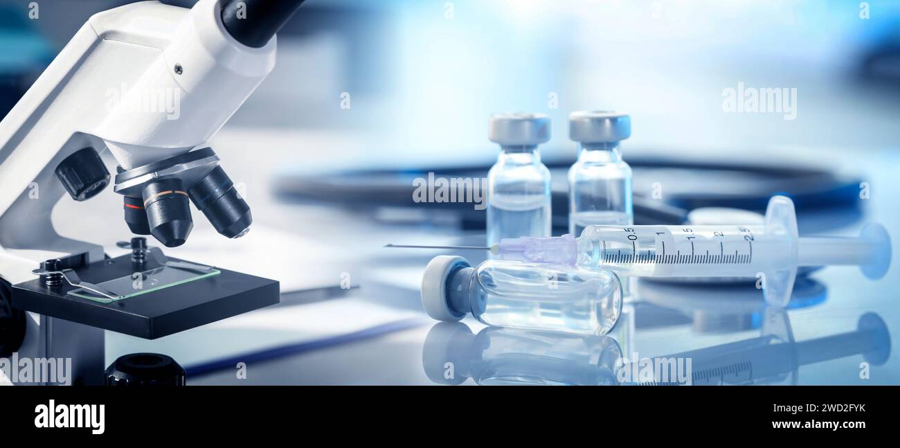 Testing, analysis and experiment. Laboratory equipment and sample ...