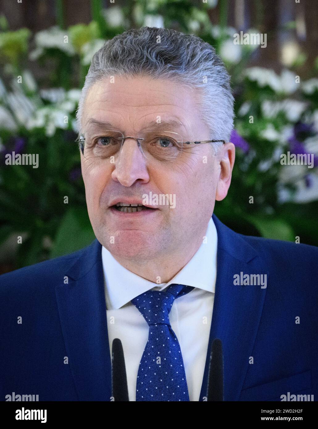 Berlin, Germany. 18th Jan, 2024. Lothar H. Wieler speaks at the ...