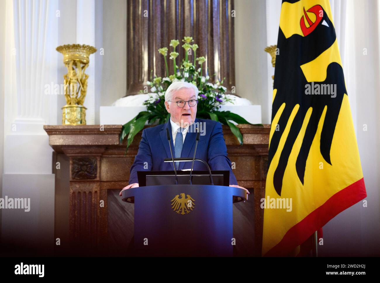 Berlin, Germany. 18th Jan, 2024. Federal President Frank-Walter ...