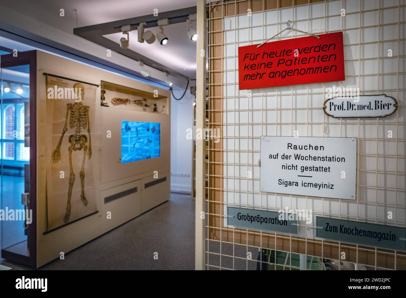 Berlin Mitte BMM Berliner Medizinhistorisches Museum der CharitÃ - 18.01.2024 Berlin *** Berlin ...