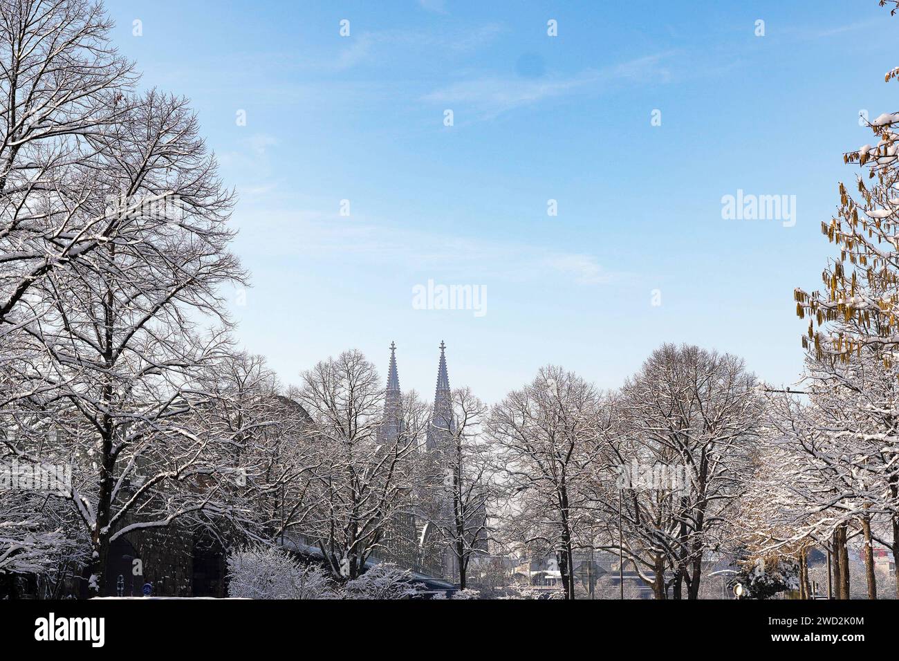 Impressionen Wintereinbruch und Schnee in Koeln Impressionen und ...