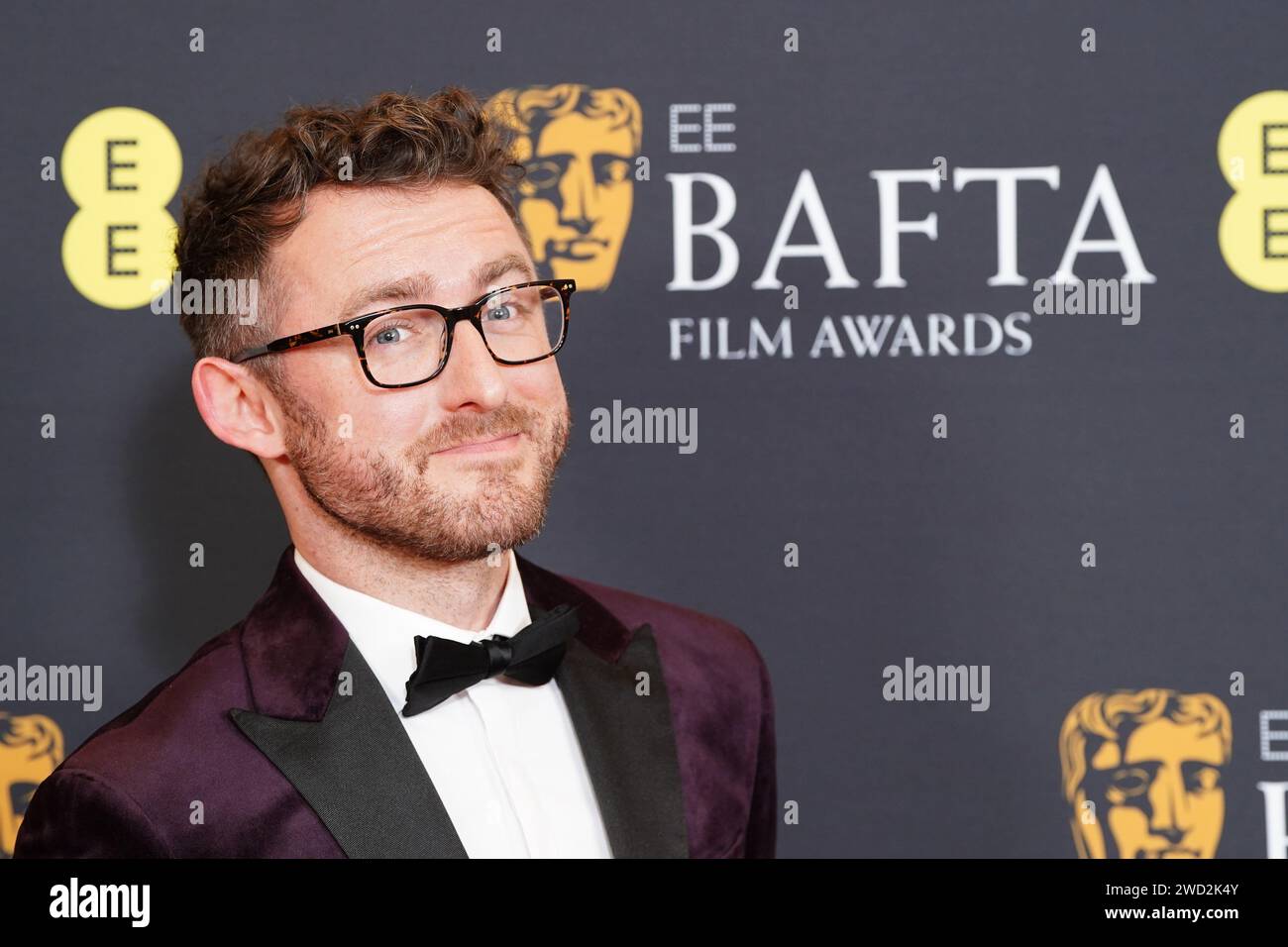 TikTok host Ali Plumb during the nominations for the EE Bafta Film ...