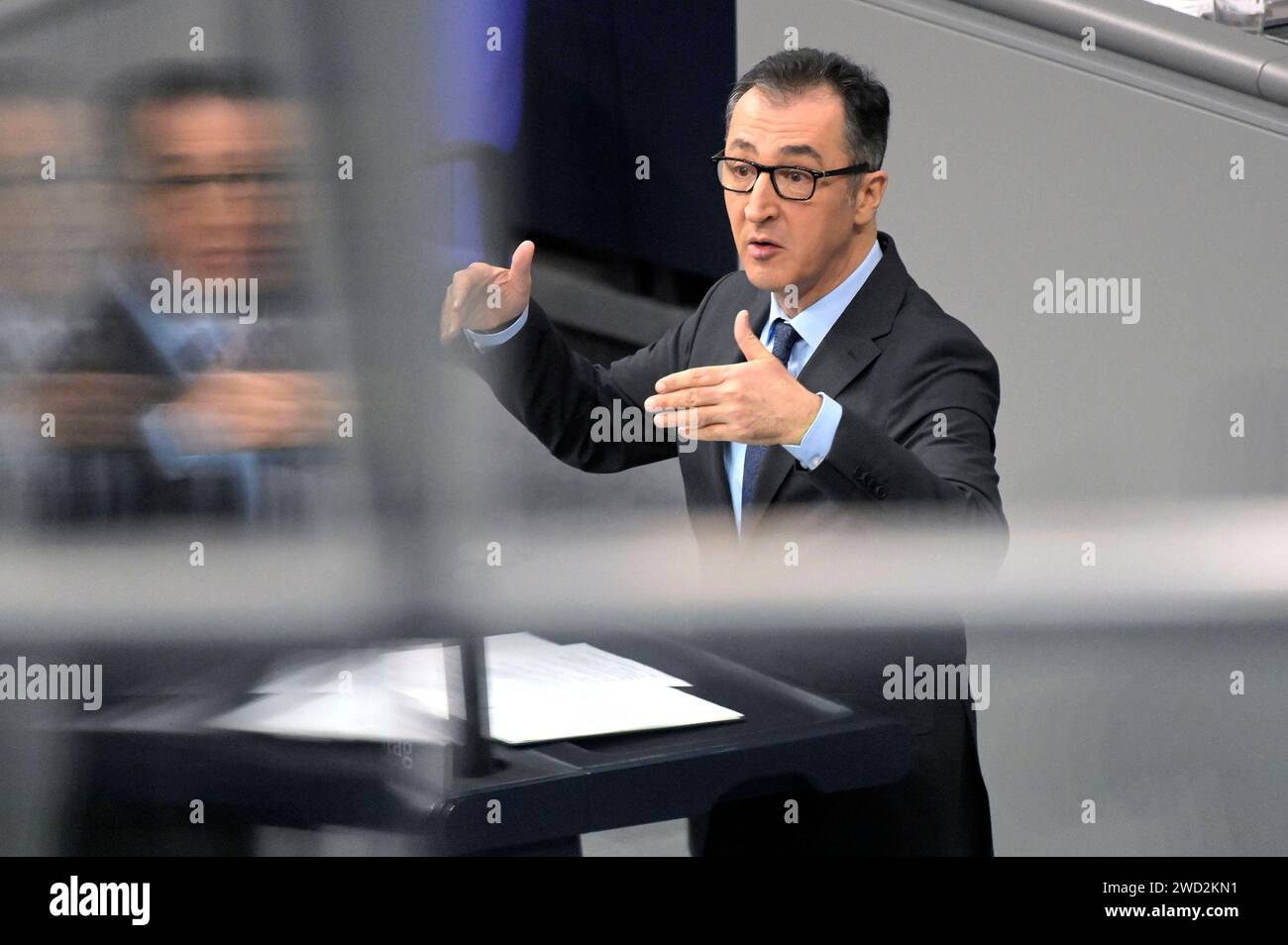 Cem Özdemir in der 147. Sitzung des Deutschen Bundestages im ...