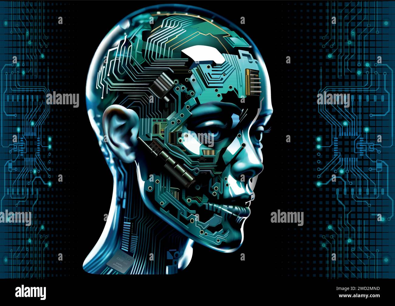 Bionic woman Stock Vector Images - Alamy